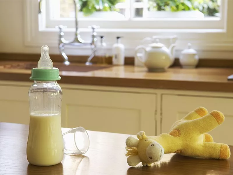 Guía para la correcta preparación del biberón, paso a paso