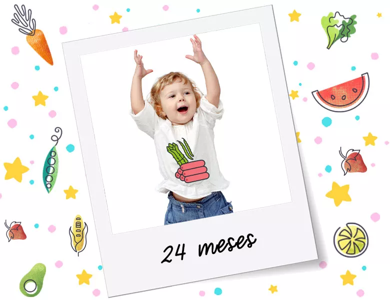 Tu bebé ya tiene 24 meses