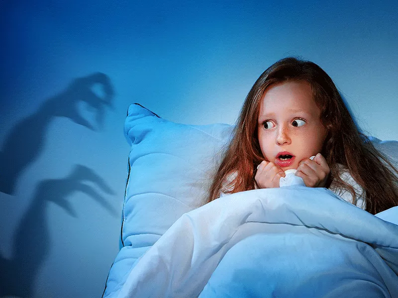 Los miedos varían con la edad del niño
